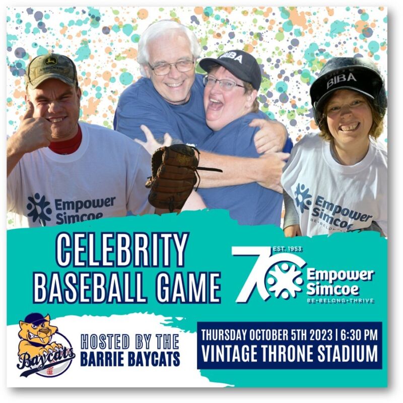 Empower Simcoe Celebrity Slo-Pitch game - Oct 5th, 2023