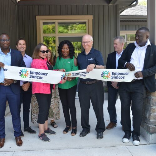 Ribbon Cutting For New Supported Living Home - Empower Simcoe